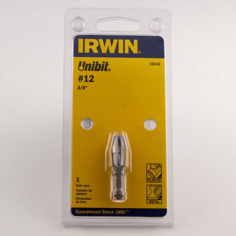 #12 Unibit Step Drills 3/8" Unibit- Single Size – PDR Outlet